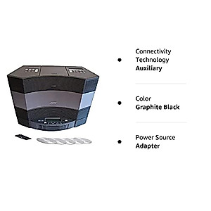 Bose Acoustic Wave Music System and 5-CD Multi Disc Changer II - Graphite Grey (Black)