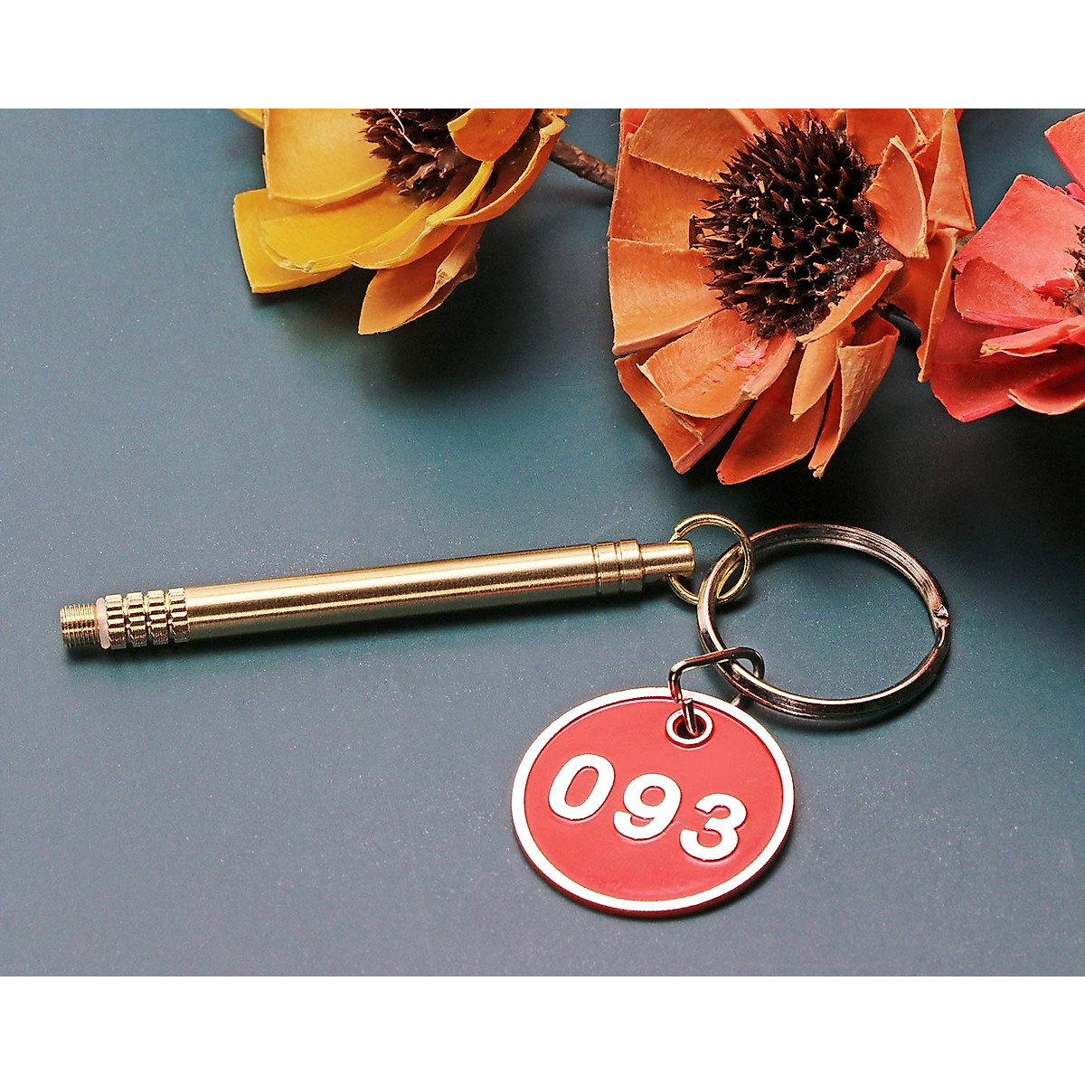 ONLYKXY Ear Wax Removal Tool,Folding Type Titanium Alloy Ear-Pick Cleaner Portable Ear Wax Removal Tools Ear Spoon Attached A Key Ring