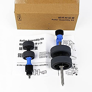 YANZEO Roller Kit B12B819031 B12B819041 for Epson DS-530 ES-400 DS-530N DS-570W Ds-770 Ds-870 Ds-970 FF-680W Roller Assembly Kit