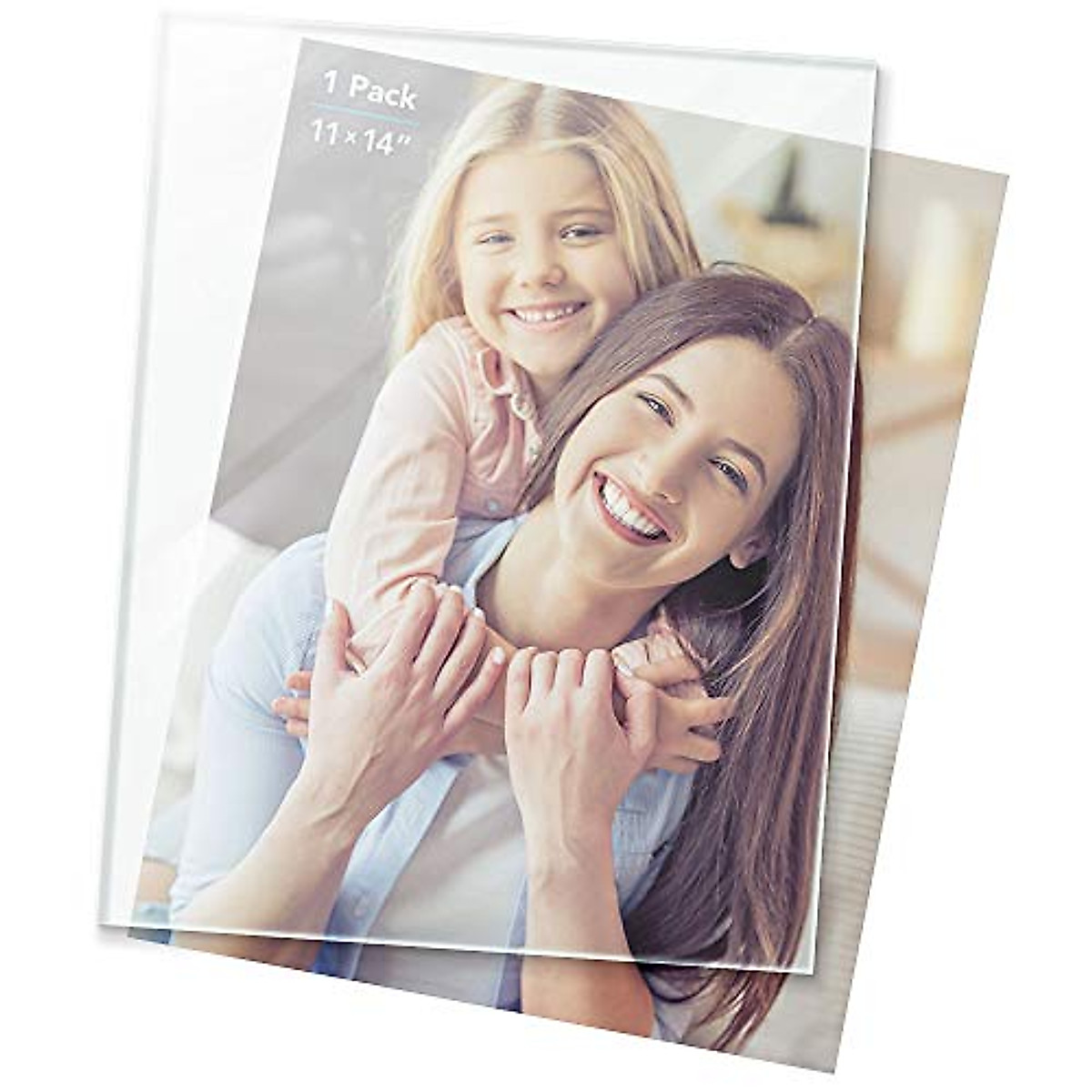 FrameStarr 11x14 Heat-Strengthened Glass, Crystal Clear, Shatterproof ...