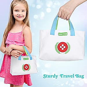 Doctor Kit for Kids and Toddlers - 22 Pieces Medical Role Play Toys–Doctor Pretend Toy- Dr Playset with Medical Storage Box