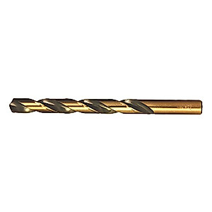 Viking Drill and Tool 05720 Type 240-UB 135 Degree Split Point Magnum Super Prem Jobber Drill Bit (12 Pack), 9/32"