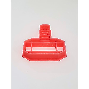 T3D Cookie Cutters Thor Hammer Cookie Cutter, Suitable for Cakes Biscuit and Fondant Cookie Mold for Homemade Treats, 3.50In x 2.91In x 0.55In