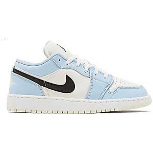 Jordan Youth Air 1 Low (GS) 554723 401 Ice Blue - Size 4.5Y