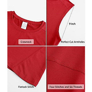 Holure Men's 5 Pack Compression Tank Tops Athletic Muscle Tee Fitness Bodybuilding Sleeveless T-Shirt Black/Camo Grey/White/Navy/Red 02 M