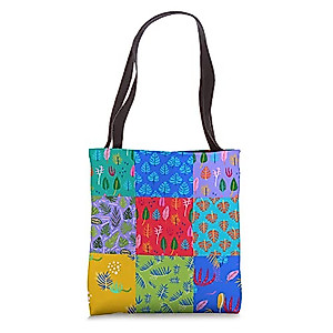 Quilting Lovers Colorful Design Quilters Tote Bag