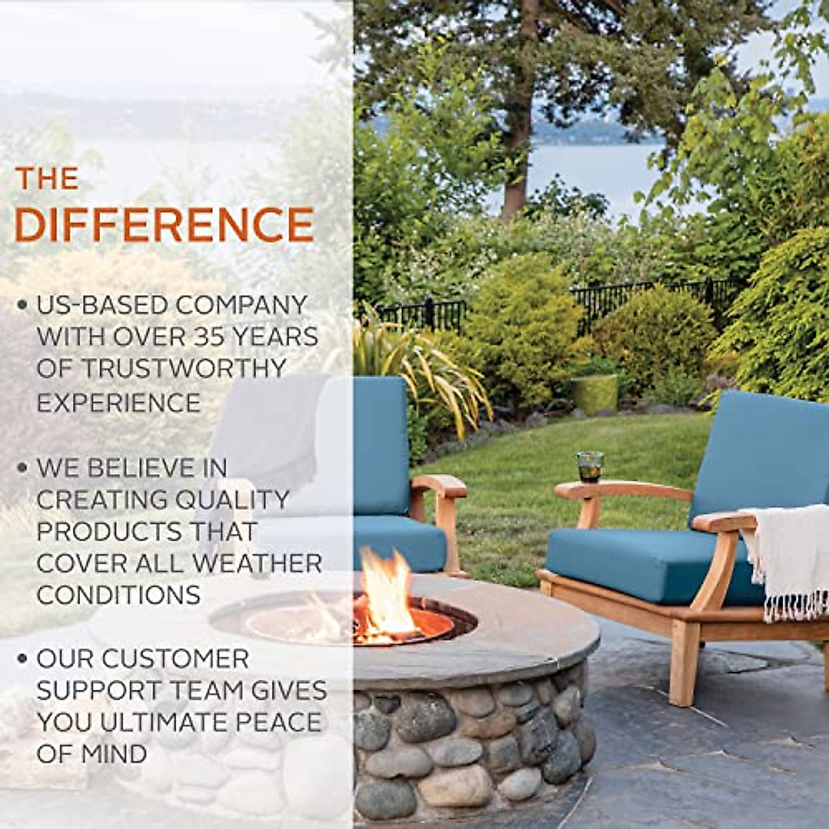 Classic Accessories Ravenna Water-Resistant 48 x 18 x 3 Inch Outdoor Bench/Settee Cushion Slip Cover, Patio Furniture Swing Cushion Cover, Espresso, Patio Furniture Cushion Covers