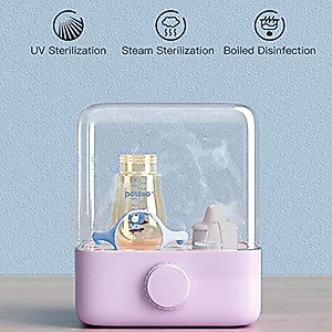 POTATO Sippy Cups For Toddlers with Straw Spill Proof, PPSU Learner Cup with Handle for Boy, Water Bottle for Baby 6 Months with 2 Type of Spout, 10 Ounce Blue