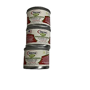 Sterno 20602 Canned Fuel, 2.6 Ounce (Pack of 3)