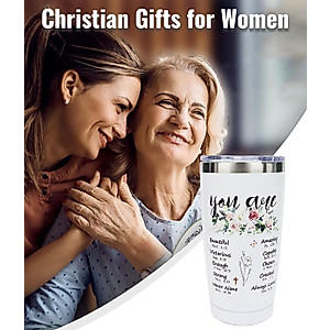 PartyGalore Christian Gifts for Women, Religious Gifts for Women, Faith Based Gifts for Mom, Girl, Friend, Sister, Baptism, Brithday Gifts