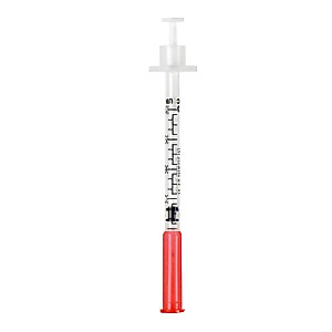 Brandzig U-40 Pet Insulin Syringes 29G 3/10cc, 1/2" 100-Pack