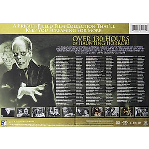 100 Greatest Terror Classics: Bela Lugosi - Vincent Price - Boris Karloff - Lon Chaney - Barbara Steele - Dr. Jekyll and Mr. Hyde - Hunchback of Notre Dame - Phantom of the Opera - Metropolis - Nosferatu - Night of the Living Dead - Little Shop of Horro