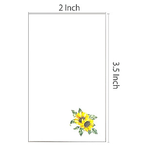 50 Tumbler Care Cards, Tumbler Care Instructions, Tumbler Care and Cleaning Cards, Cup Care Instructions Sun Flower