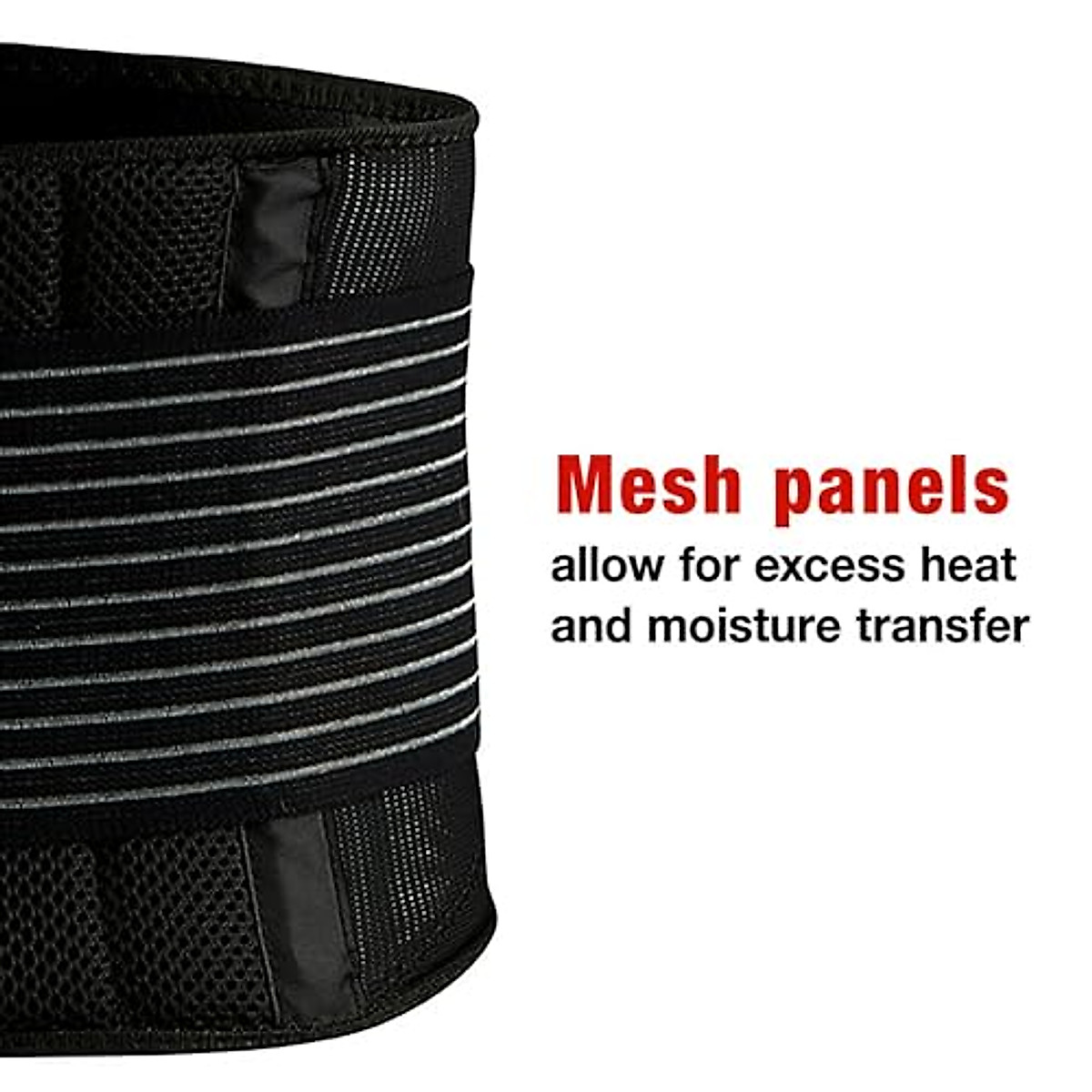 ACE Back Brace, Doctor Developed, Adjustable, Black