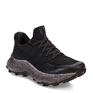 Saucony Women's Endorphin Trail Health Care Professional Shoe, Black/Gravel, 8.5