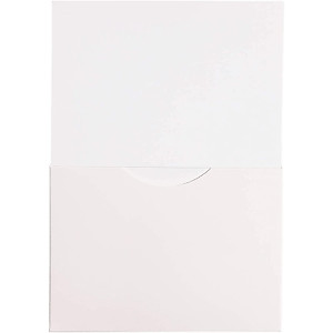 36 Pack Photo Insert Greeting Cards with Envelopes Included, Gold Stars Border, 5 x 7 In Photos, Durable Paper Picture Frames for Birthdays, Anniversaries, Weddings