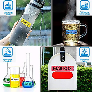 GREENCYCLE Compatible for Brother P Touch TZ TZe-131L1 Starry Laminated Glitter Rainbow Bling AZE Label Tape Black on Clear 1/2" 12mm use in PTD210 PT-H100 PTH110 PT-D400AD PTD600 PT-1290, 12 Pack