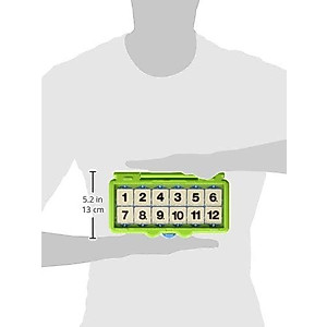 hand2mind VersaTiles Math Practice Take Along Set for First Grade, Self-Checking Workbook System, 64 Pages with Case Included, Early Math, Math Books, 1st Grade Math Workbook, Homeshool Supplies