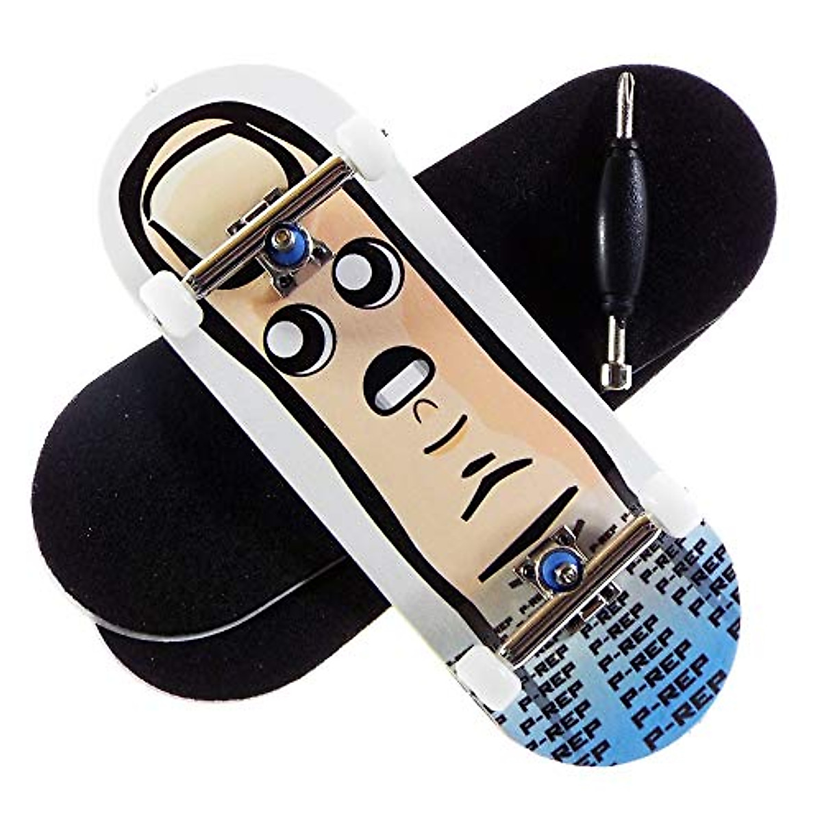 P-REP Finn - Solid Performance Complete Wooden Fingerboard (Chromite, 34mm x 97mm)