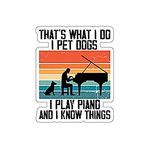 Teegarb Letter Blanket Sticker Decal Humorous Dog Doggie Pet Lover Mammal Sarcasm Enthusiast Hilarious Doggies Stickers for Laptop Car 6" × 6" / Transparent