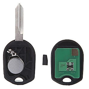 ECCPP 1X Ignition Key Fob for F-ord Explorer Escape Mustang Focus Fusion Edge for L-incoln LS MKX MKZ MKS for M-ercury Sable Montego Mariner Milan for M-azda Tribute CWTWB1U793D 4 Buttons
