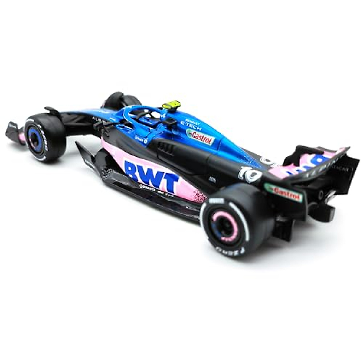 JODIYAAH Bburago 1/43 F1 2023 Alpine F1 Team A523 10# Pierre Gasly Alloy Car Die Cast Car Model Collection Gift (Alpine A523 10#)