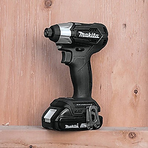 Makita CX300RB 18V LXT Lithium-Ion Sub-Compact Brushless Cordless 3-Pc. Combo Kit (2.0Ah), Black