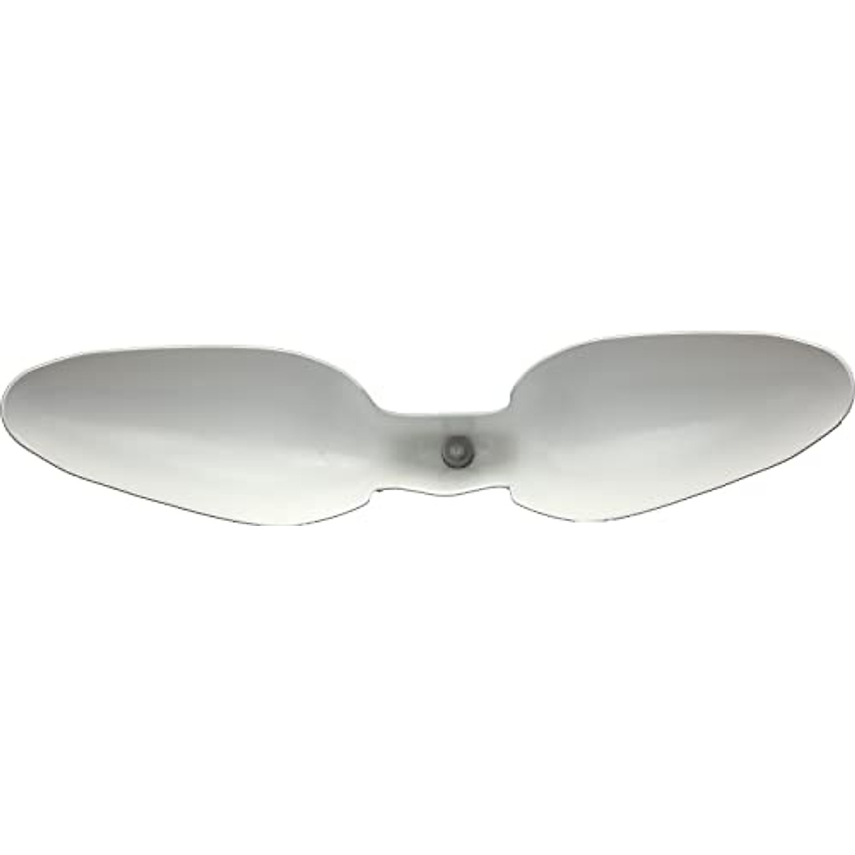 Suit Coat Hanger & Wardrobe Hanger 'Shoulder Saver' by BAKER HANGER - USA Made - 6 Inch Hook (White)