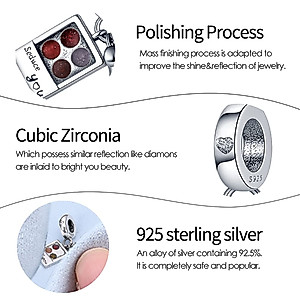 TINSLO Women's Fashion Sophisticated Charm for Pandora Pendant Bracelet, 925 Sterling Silver Beaded Gifts for Women