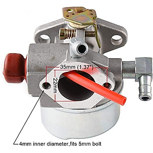 HQparts Carburetor Carb for Tecumseh centura earthquake model 9800 serial 23354