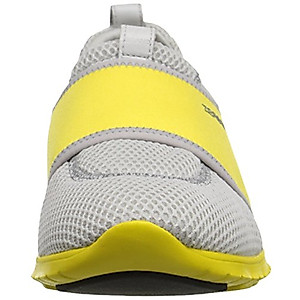 Cole Haan Women's Zerogrand Slip-On Fashion Sneaker, Silver Mesh/Vapor Grey/Sunray, 10.5 B US