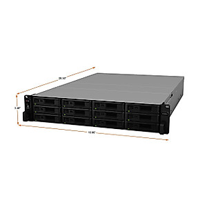 Synology 12 Bay Rack Expansion RX1222sas (Diskless)