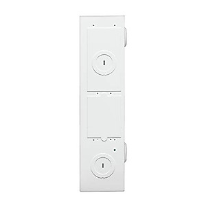 Leviton 47605-28W SMC Structured Media Enclosure with Cover, 28-Inch, White