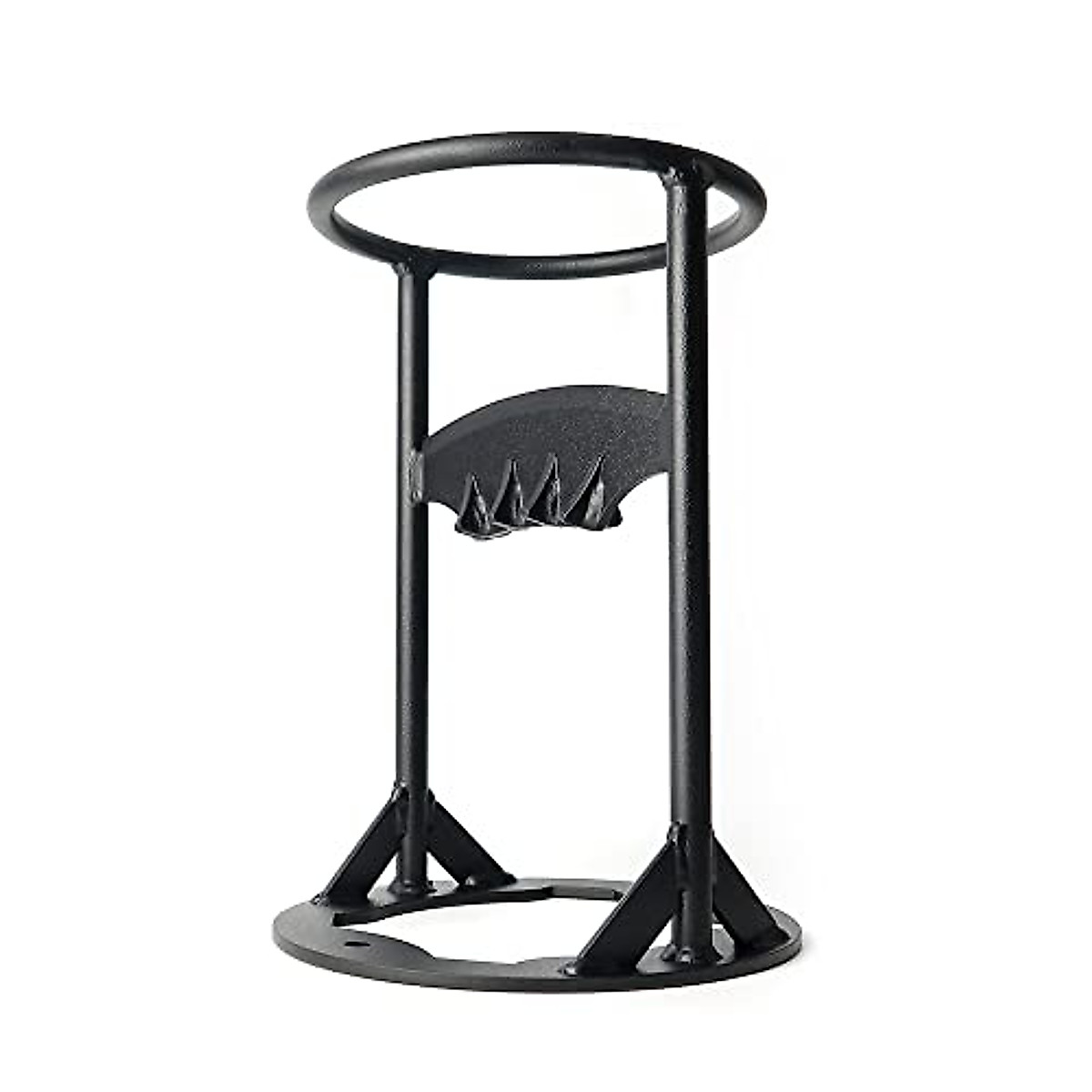 BiggerFire Manual Log Splitter High Carbon Steel Firewood Kindling Splitter Wood Splitting Wedge with 4LB Hammer Garden Tool Kit with Carry Bag PC-MH