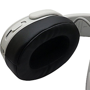 Poyatu Earpads for Skullcandy Crusher Bluetooth Wireless Crusher EVO ANC Over-Ear Headphones Replacement Ear Cushions Hesh 3 / EVO/ANC Venue ANC Ear Pads Repair Parts Black