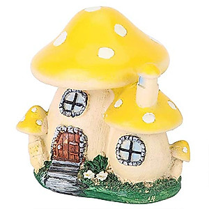 Fdit Simulation Miniature Mushroom Decor Bonsai Landscape Decoration Home Garden Ornament Craft