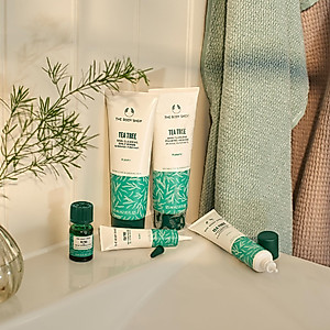 The Body Shop Tea Tree Skin Clearing Foaming Cleanser – Purifying Face Wash For Oily, Blemished Skin – Vegan – 4.2 Fl Oz - Packaging May Vary