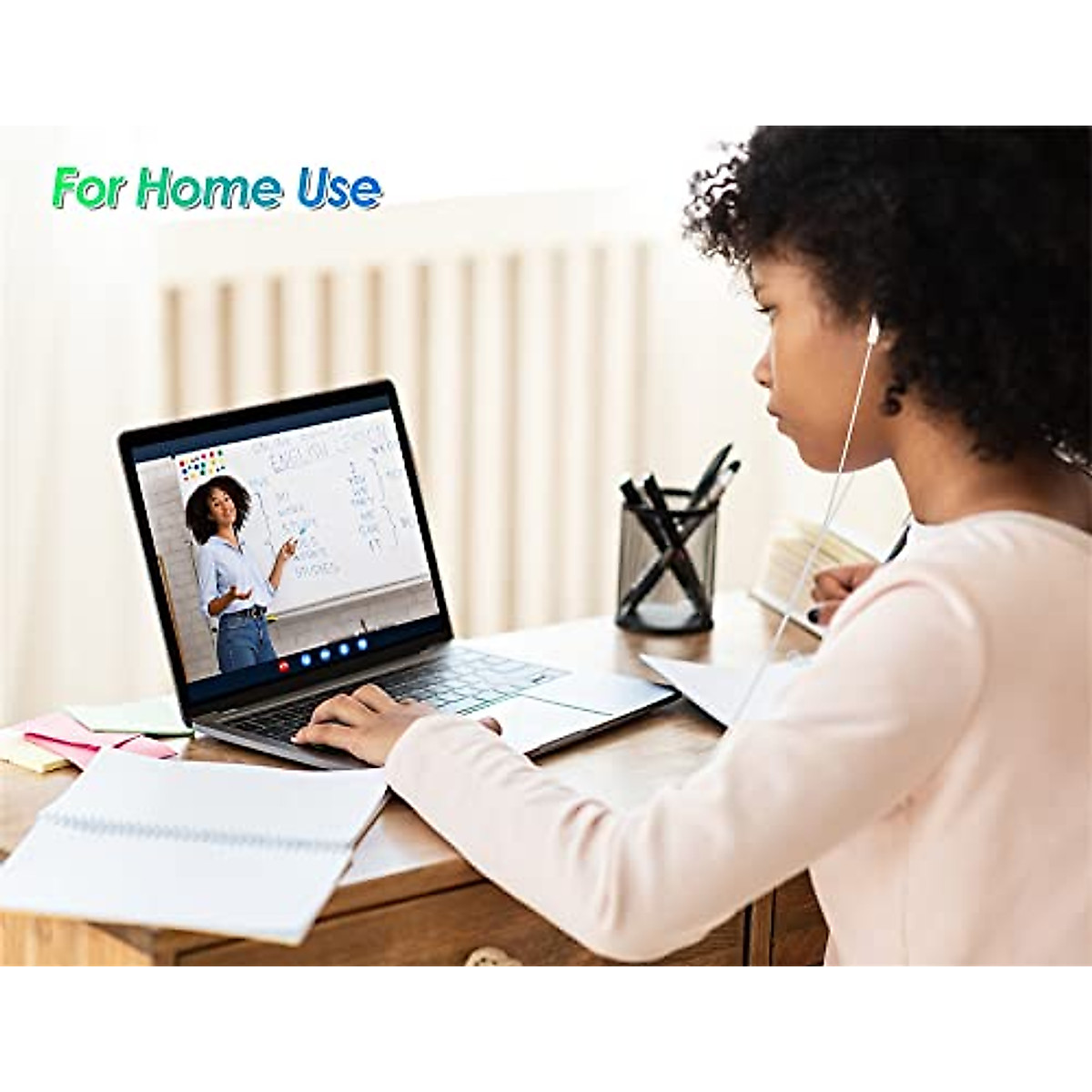 QIDAIZUOEN 60 Packs Earbuds Bulk Classroom Headphones Wired in Ear Disposable Student Earphones Multiple Colors Individually Wrapped for School Travel or Home Use