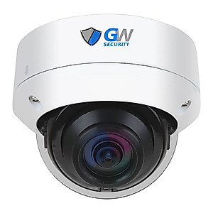 GW Security Smart AI 16 Channel H.265 PoE NVR Ultra-HD 4K (3840x2160) Security Camera System with 8 x 4K (8MP) 2160P Face Recognition/Human/Vehicle Detection Outdoor Indoor Microphone Dome IP Camera