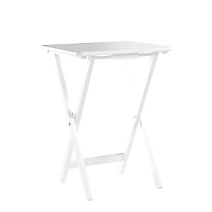 Casual Home 5pcs Set-White Tray Table