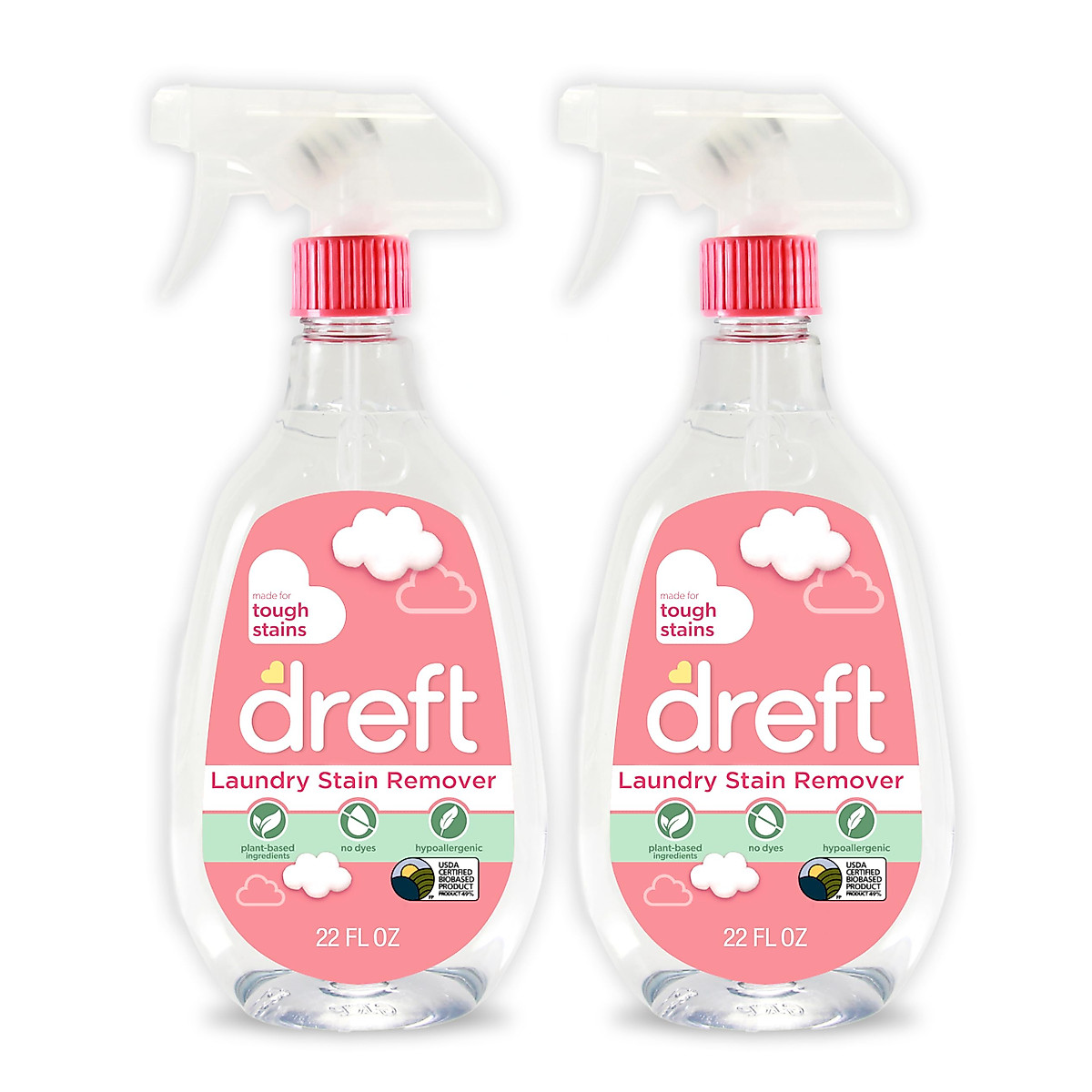 Dreft Stain Remover, 22 Ounce (Pack of 2)