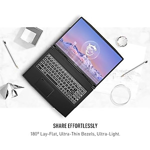 MSI Creator M16 Laptop 2023 Newest, 16" 60Hz QHD+ Content Creation Laptop, 13th Gen Intel Core i7-13620H(10-Core), GeForce RTX 4060, 64GB DDR5, 1TB SSD, 180-Degree Lay-Flat, WiFi 6, HDMI, Win 11 Home