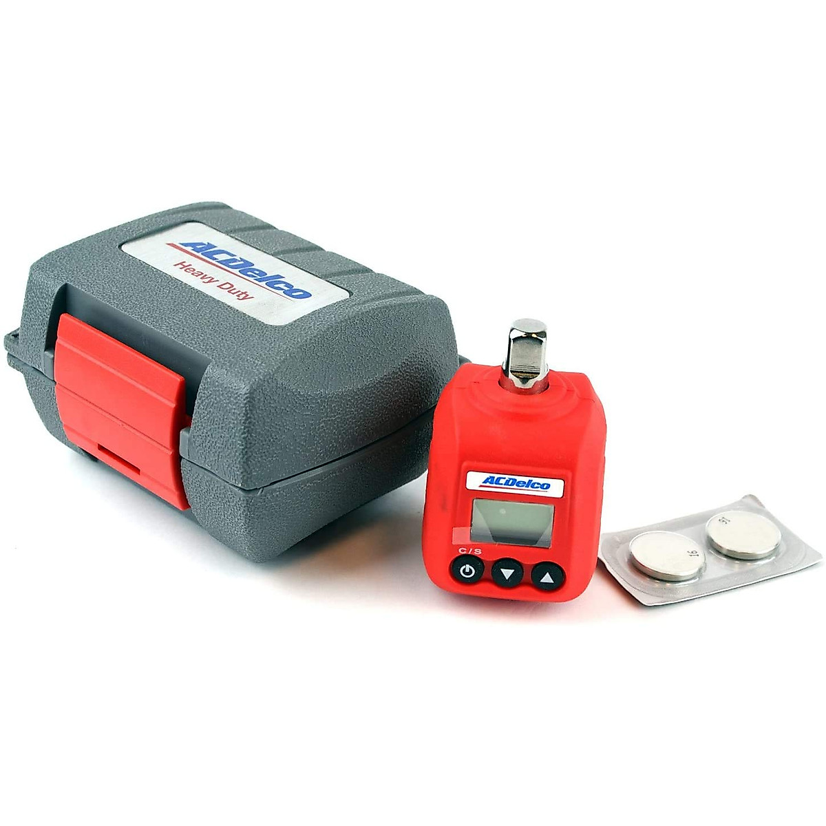 ACDelco ARM602-3 3/8” (5.9 to 59 ft-lbs.) Heavy Duty Digital Torque Adapter with Buzzer and LED Flash Notification – ISO 6789 Standards with Certificate of Calibration