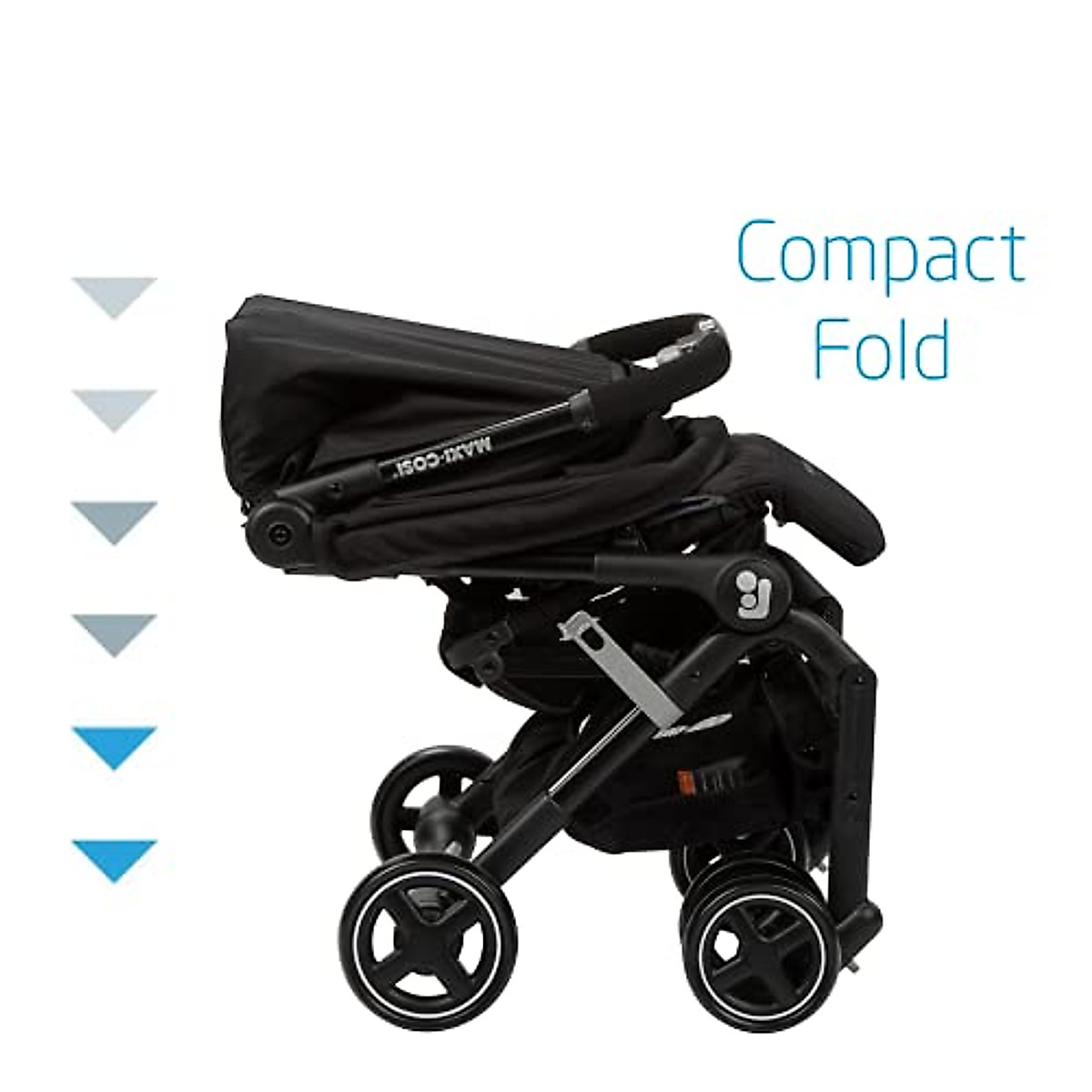 Maxi-Cosi Lara Lightweight Ultra Compact Stroller, Tetra Graphite