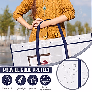 Windyun 3 Pcs Large Poster Storage Bag 48 x 36 Inches 31.5 x 25.5 Inches 19 x 25 Inches Bulletin Board Holder Classroom Organization and Storage Poster Storage Container Art Portfolio Case