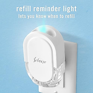 Febreze Odor-Fighting Fade Defy PLUG Air Freshener, Downy April Fresh, Gain Original, Linen & Sky, (3) .87 fl. oz. Oil Refills