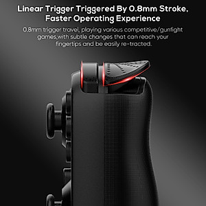 YUANHOT Gaming Controller for iPhone/Android,Mobile Bluetooth Phone Controller,Wireless Gamepad Console,Play PlayStation Xbox Cloud Steam Link Switch Luna Call of Duty Fortnite Controller Accessories