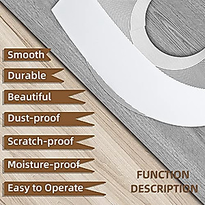 GSCIT Club White Edge Banding, 3/4 inch x 50ft Melamine Edge Banding with Hot Melt Adhesive Pre-glued Cabinet Edge Banding Flexible White Veneer Edging for Plywood Furniture Table