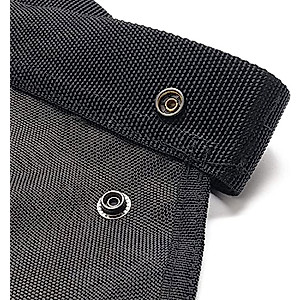 FORESTER Chainsaw Apron Chaps with Pocket & Adjustable Belt (37" Grey)