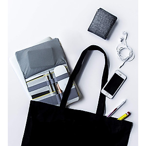 Beblau FOLD Portable Electronic Organizer – Attachable Device & Desktop Accessory | Office & Home Organizer | Fits 13"-15" Laptops & A4 Notebooks | Backpack Insert | Personal organizer